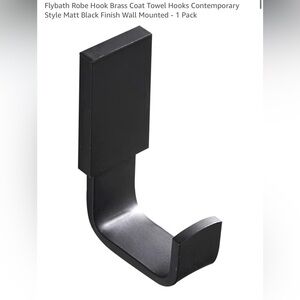 Other | Matte Black Wall Hook Set Of 5 | Poshmark